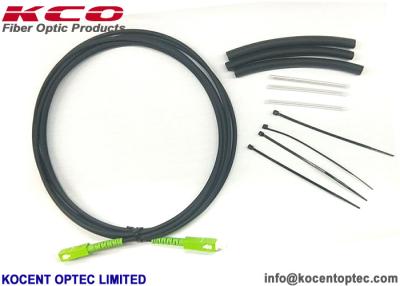 China LSZH-Hüllen-Faser-Optikverbindungskabel-Monomode- 3.5mm 4.0mm G657B3 Verbindungsstück Sc APC zu verkaufen