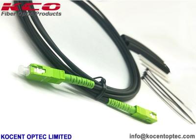 Cina Connettore a fibra ottica dello Sc G657B3 APC di singolo modo 3.5mm 4.0mm del cavo di toppa della guaina di LSZH in vendita