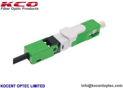 中国 0.2dB繊維光学の速いコネクター アセンブリ電気通信FTTH ESC250D APC 3Dのパス 販売のため