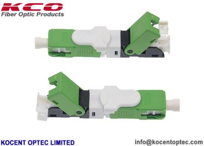 中国 0.2dB繊維光学の速いコネクター アセンブリ電気通信FTTH ESC250D APC 3Dのパス 販売のため