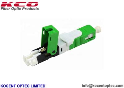 Cina Rapidi verdi di ESC250D APC collegano il passaggio a fibra ottica dell'interferometro dell'IL 0.2dB RL 55dB dei connettori in vendita