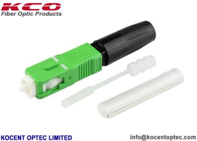 Cina Giuntura veloce a fibra ottica del connettore FTTH SOC di singolo modo su SC/APC G652D G657A in vendita