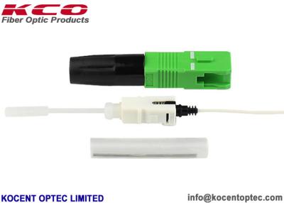 Cina Giuntura veloce a fibra ottica del connettore FTTH SOC di singolo modo su SC/APC G652D G657A in vendita