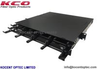 China 72 Cores 12 Port MPO Cassette MPO Patch Panel 1U Rack Mount for Data Center for sale