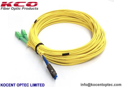 China SM MM Fiber Optic Pigtail Cable MU SC LC Patch Cord 2,0 mm 1,8 mm 1,6 mm PVC LSZH Cover Te koop