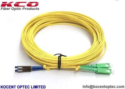 China SM MM Fiber Optic Pigtail Cable MU SC LC Patch Cord 2,0 mm 1,8 mm 1,6 mm PVC LSZH Cover Te koop