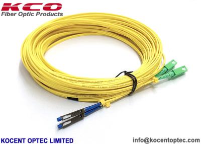 China SM MM Fiber Optic Pigtail Cable MU SC LC Patch Cord 2,0 mm 1,8 mm 1,6 mm PVC LSZH Cover Te koop