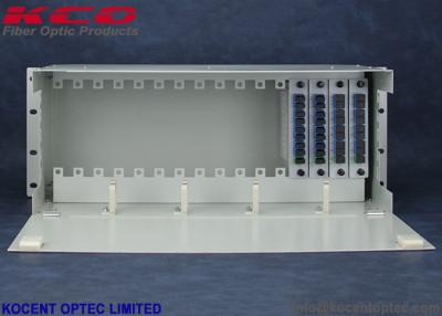 Cina scanalatura ottica 16 SC/APC LC/APC di pagina di distribuzione del quadro d'interconnessione del separatore dello SpA della fibra 4U 14 in vendita