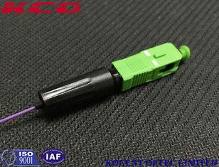 Cina 0.9mm Cable Fiber Optic Fast Connector Field Installabile SC/APC in vendita