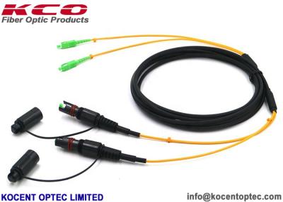 China SC/UPC SC/APC LC Duplex Water-proof Outdoor Optitap Adapter Socket for sale
