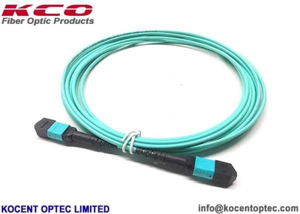 12fo 24fo Multimode OM3-300 Elite IL MPO MTP Cordone ottico femminile