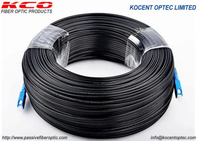 China G652D G567A1 G657A2 1core 2core 4core 12core LSZH PVC FTTH Drop Optical Cable for sale