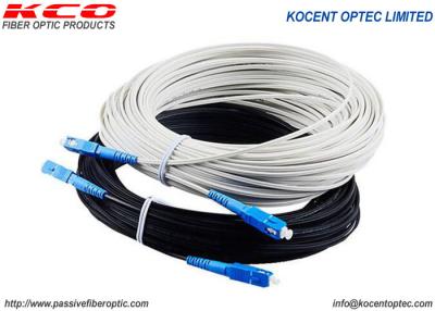 Cina 1fo 2fo 4fo KFRP esterno FRP FTTH Drop Fiber Optics Cable LSZH PVC in vendita