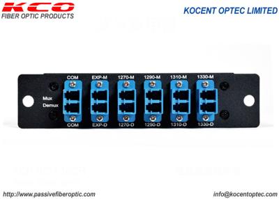 China LC Fiber FTTH Dwdm Multiplexer 4CH CWDM Patch Panel Modular LGX for sale