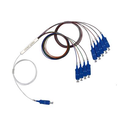 Cina connettore a fibra ottica dello Sc UPC di Mini Blockless Tube Type del separatore dello SpA 1x6 in vendita