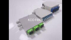 Indoor fiber optic terminal box Dinrail DIN box 6 8 12 ports