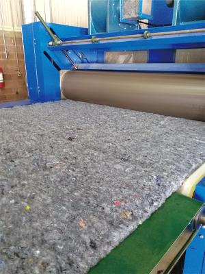 China HONGYI 1000kg/h Shoddy Polyester Fiber Nonwoven Airlaying Machine for sale