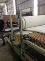 China Nonwoven Stiff Polyester Wadding Thermal Bonding Machine For Quilts for sale