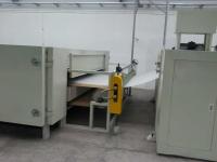 China Nonwoven Stiff Polyester Wadding Thermal Bonding Machine For Quilts for sale