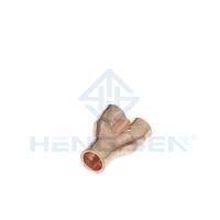 China 42<35x35 Antiwear Practical Y Copper Fitting , Welding HVAC Copper Tubing Fittings for sale