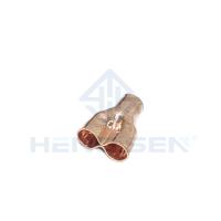 China 42<35x35 Antiwear Practical Y Copper Fitting , Welding HVAC Copper Tubing Fittings for sale
