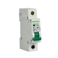 China Overload 4.5KA SCB8-63 C45 C20 AC MCB Switch for sale