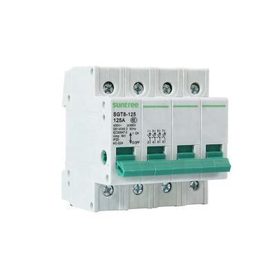 Cina commutatori elettronici di sconnessione di CA SGT8-125 di 3kA 4Pole in vendita