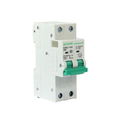 中国 10KA SCB8LT-100H 16amp RCBOの遮断器 販売のため