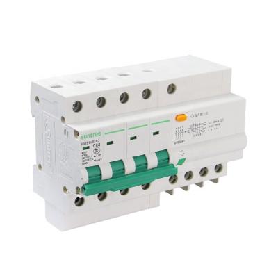 China 16Amp Earth Leakage Suntree 4Pole RCBO Circuit Breaker à venda