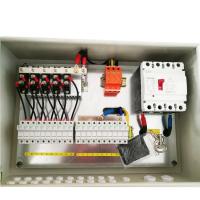 China TUV Solar PV System IP65 DC Combiner Box for sale