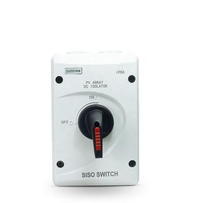 China Suntree siso-40 Roterende de Isolatorschakelaar van IP66 4P 1000V gelijkstroom Te koop