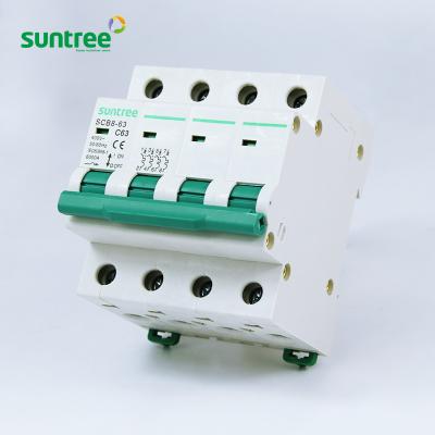Cina interruttori doppi dell'alloggio IP40 MCB di 0.75mm2 Palo in vendita