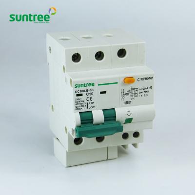Cina Interruttore di RCD RCCB SCB8LE 32A 16A 30mA 6kA RCBO in vendita