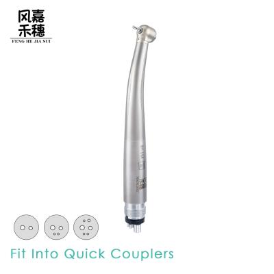 China High Speed Mini Head Handpiece SUS304 Water Cooling Air Cooling Ceramic Bearing Push Button for sale