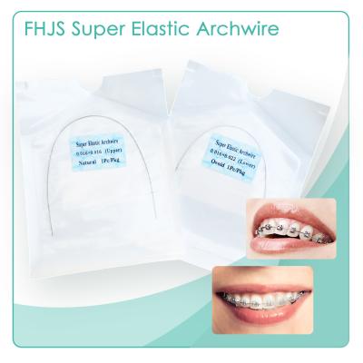 Cina Dental Ortodontic Archwires Super Elastico Superiore Inferiore Niti Archwire in vendita