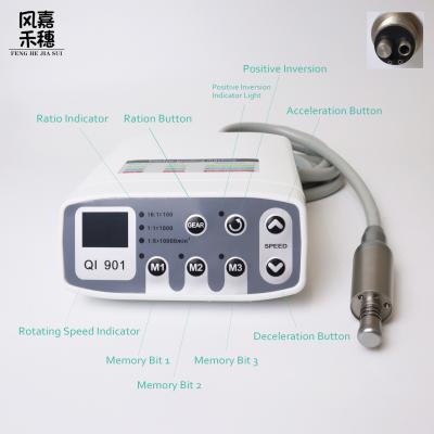 Cina Motore ergonomico ad alta velocità per pezzetto dentale a batteria elettrica in vendita
