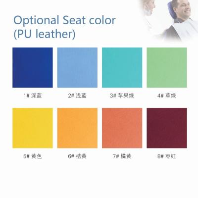 Cina Poltrona dentale elettrica in cuoio in PU con luce a LED regolabile in vendita