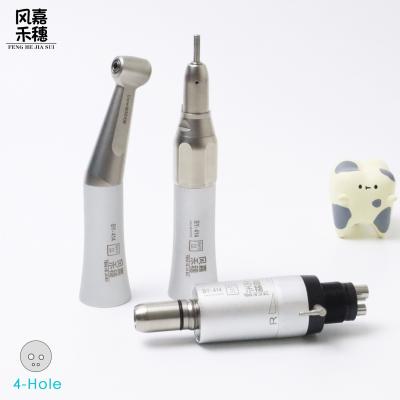 China Dental Low Speed Handpiece 1/1 Contra-Angled Autoclavable High-Torque Set for sale