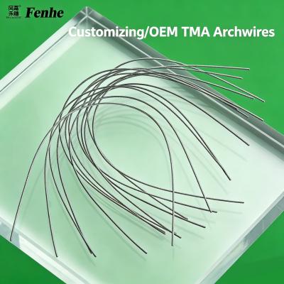 China Hypoallergenic Autoclavable Orthodontic Archwires with High Corrosion Resistance for Dental Alignment for sale