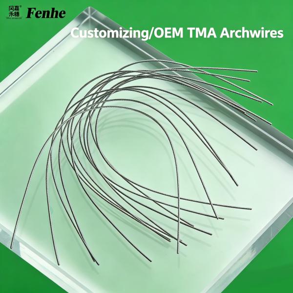 Quality Hypoallergenic Autoclavable Orthodontic Archwires with High Corrosion Resistance for Dental Alignment for sale