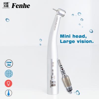 China 60g High Speed Turbine Handpiece with Ceramic Bearing and 4 Water Way Cooling for Pediatric Dental Applications for sale