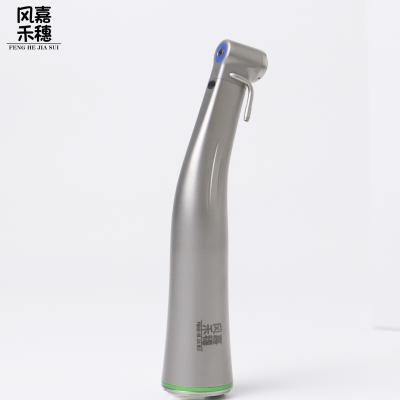 China Dental Low Speed Handpiece with Imported Ceramic Bearings, Fiber Optic Illumination and E-type ISO 3964 Connection for sale