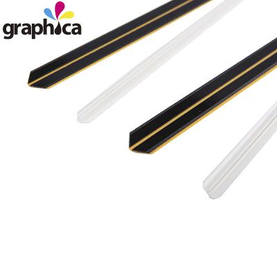 Cina 0.4 mm Altezza del canale nero matrice di plastica a piega rotolo e scatola per la macchina di taglio a matrici in vendita