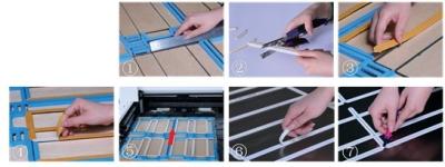 China Creasing Matrix Bulk Die Cutting for Cardboard and Corrugated Paper Box Manufacturing for sale