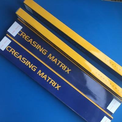 China 9mm Narrow Edge Creasing Matrix with Imported Finger Tape by Graphic Beijing for sale