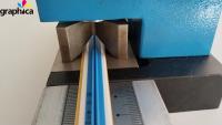 China 22cm*17cm Width*Height Blue Creasing Matrix Cutter Machine Fast and Easy Cutting for sale