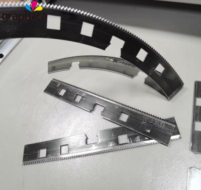 China 4pt Rotary Cutting Rule Steel Die Cutting 1.42*25.4*30 meter/coil for Rotary Die Maker for sale