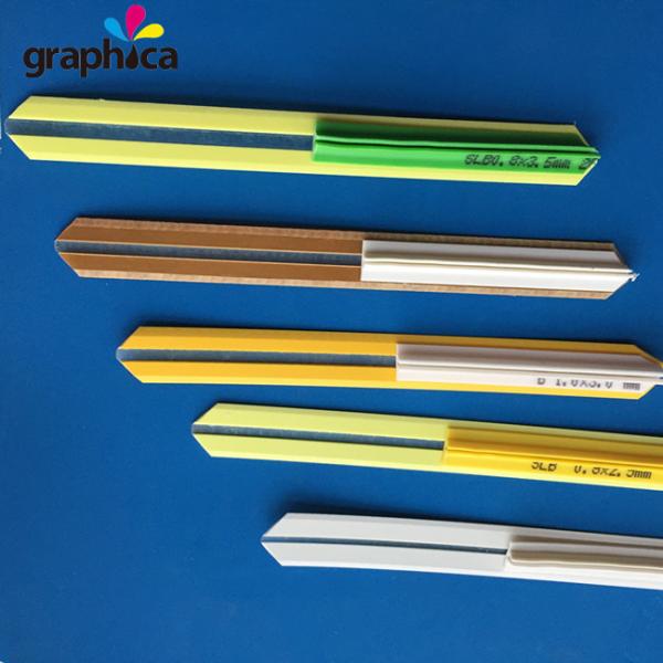 Quality GRB0.6x1.7mmC PVC Creasing Matrix with HS NO. 39169090 1.3kg/Box Manufactured for sale