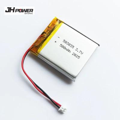 China Rechargeable 500mAh 3.7 V Battery 902030 Pouch Cell Battery Customizable for sale