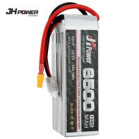 Quality 100C Lipo Drone Battery 6S 22.2V 6500mAh Lipo Battery For Racing Drones for sale